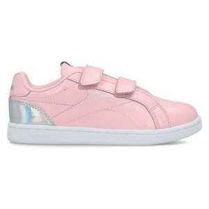 → Kondisko til Børn Reebok Royal Complete Velcro Pink Sølvfarvet 27,5 ...